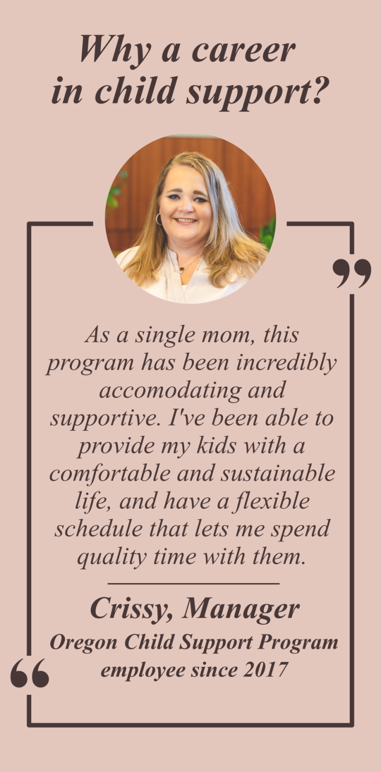Child Support Careers - Oregon Department of Justice : Child Support